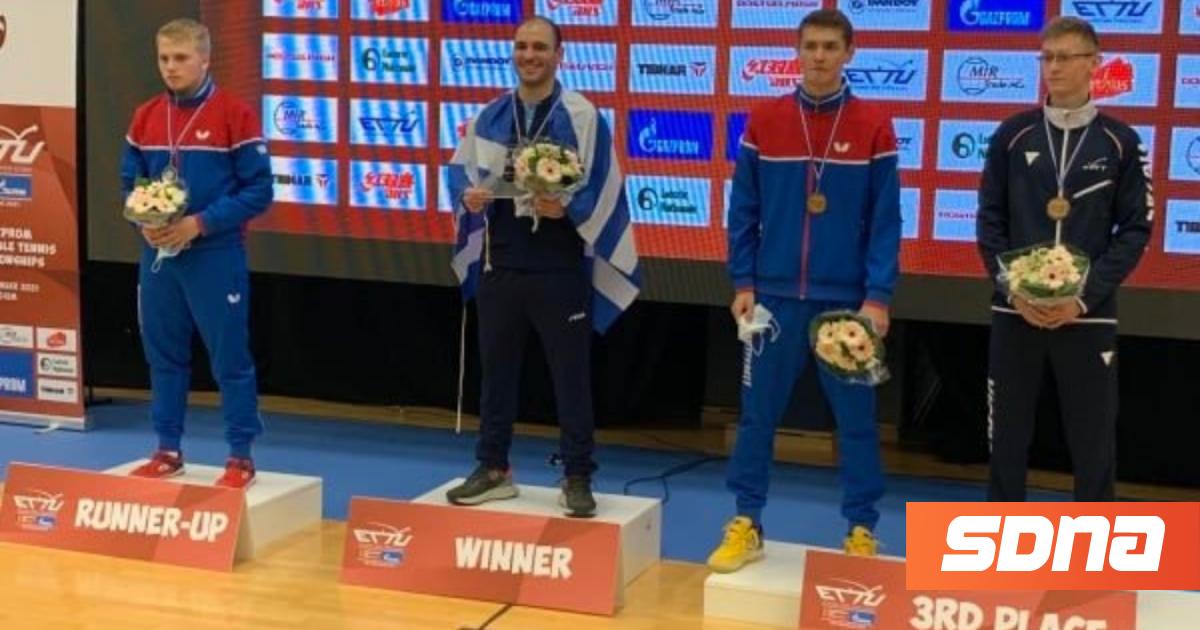 Σγουρόπουλος: «Πανευτυχής που ολοκληρώνω με δυο τίτλους την κατηγορία U21» | SDNA